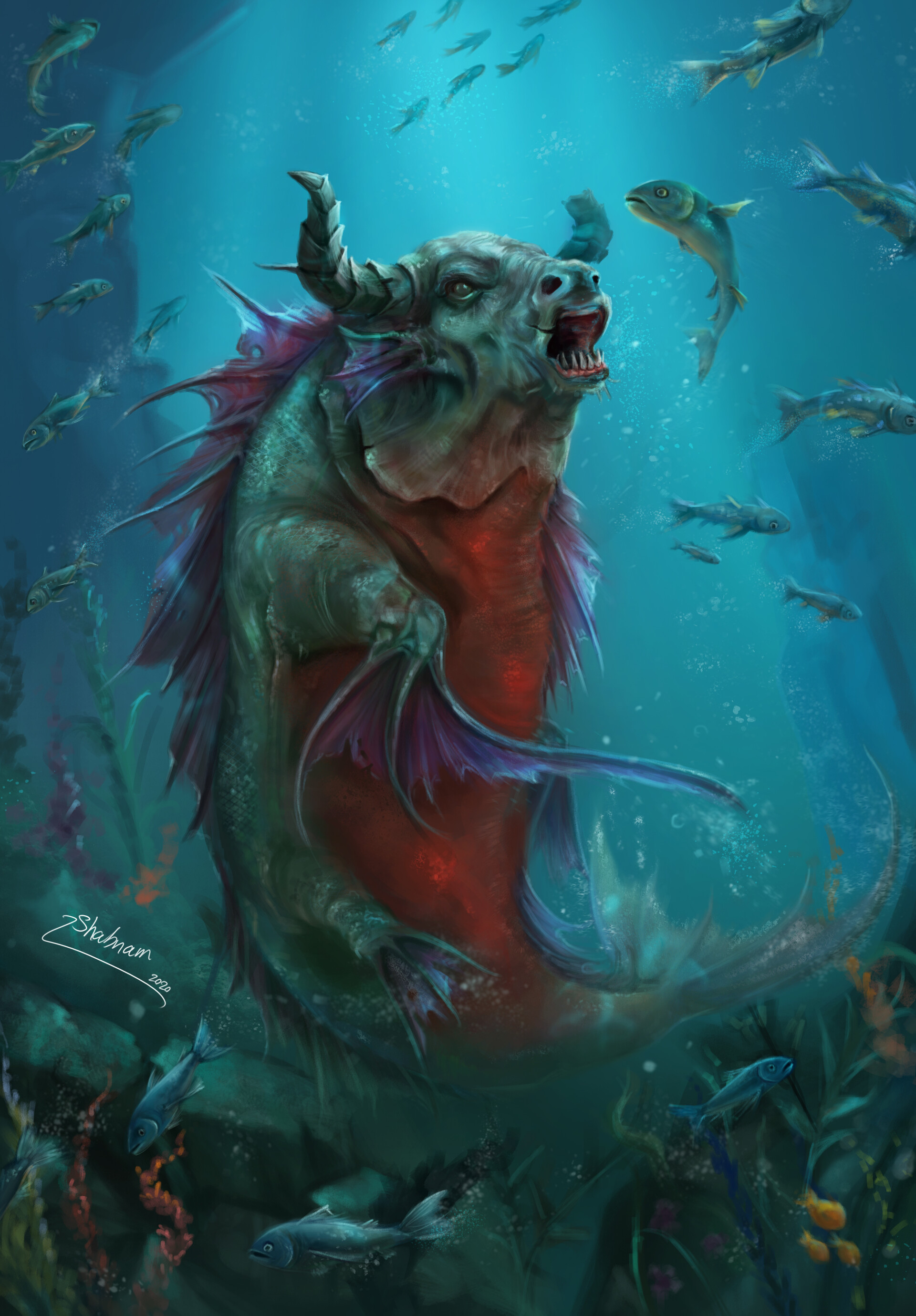 ArtStation - Sea Beast