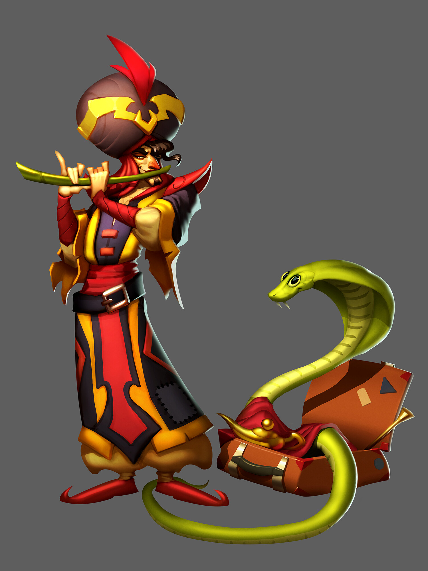 ArtStation - Snake charmer