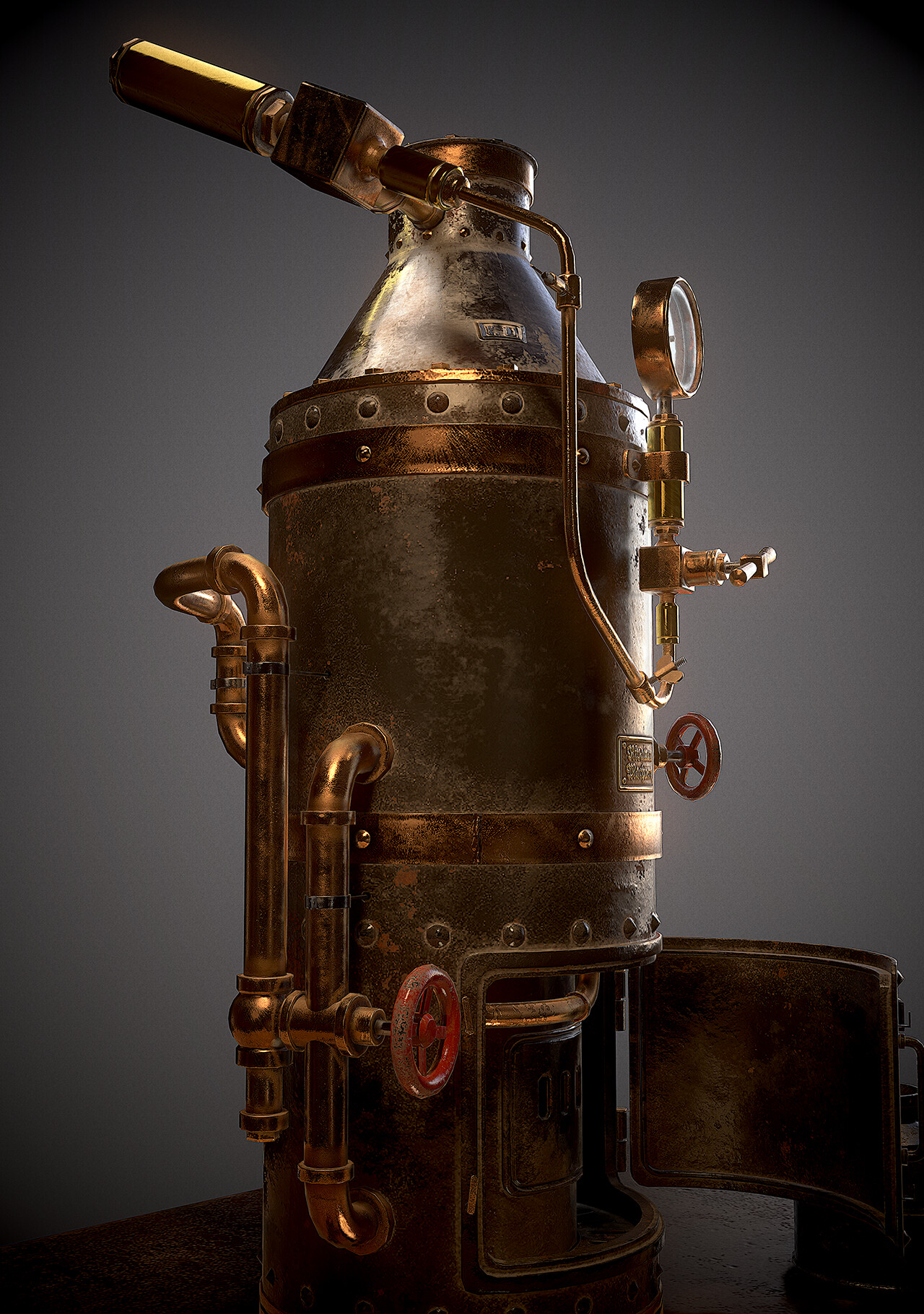 Fangda Luo - Tabletop Steam Boiler