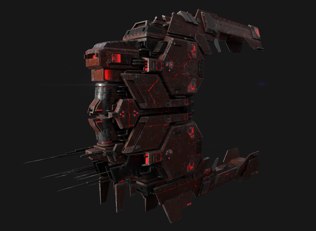 ArtStation - Space Wars Ship Assets
