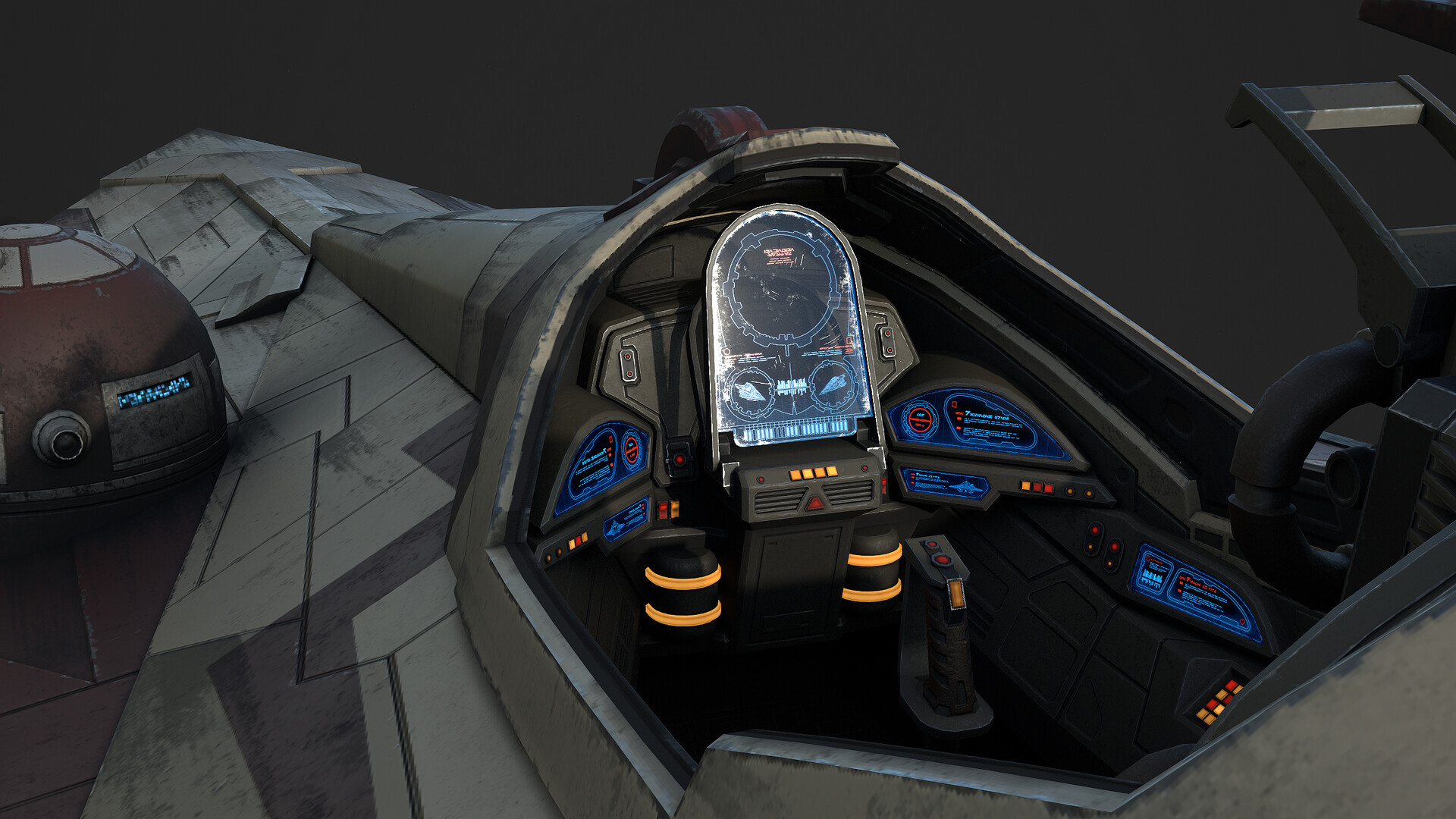 Călin Mihălceanu - Star Wars Jedi Starfighter (Obi Wan Kenobi)