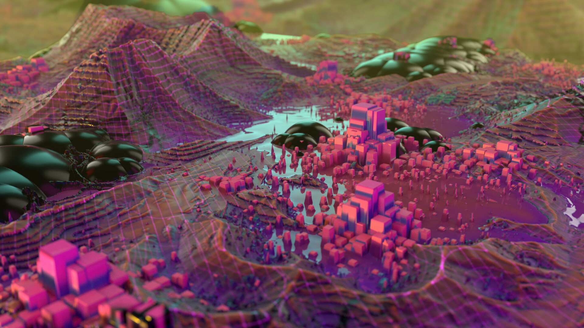 ArtStation - micro cyberscape