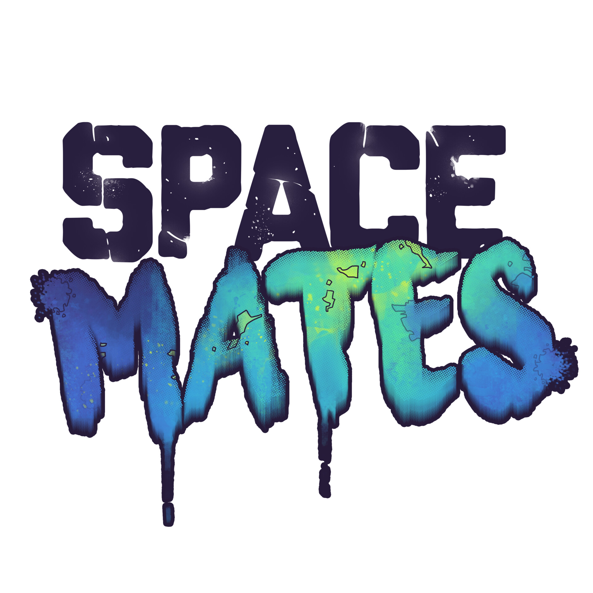 ArtStation - Space Mates | Title Design