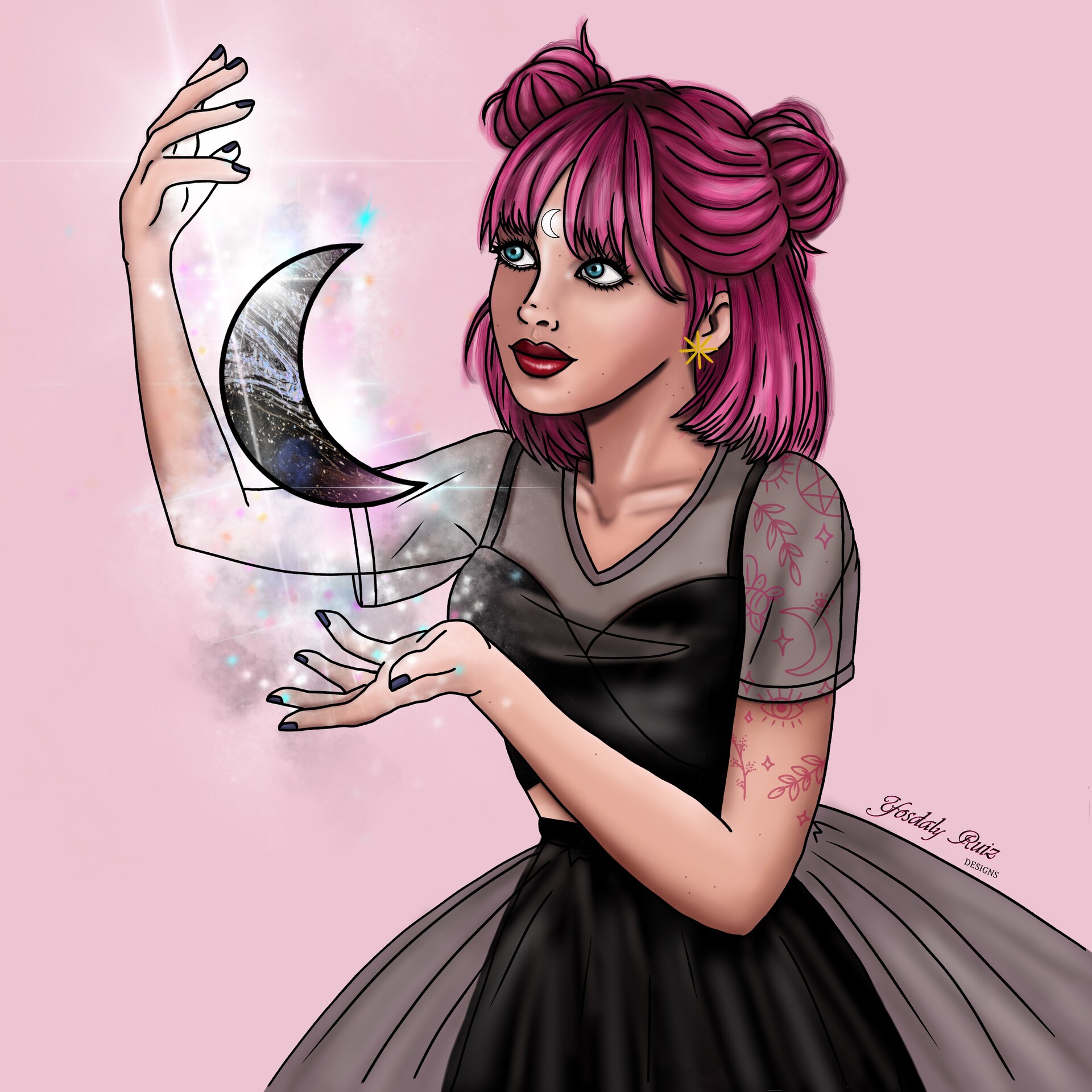 ArtStation - Magic moon