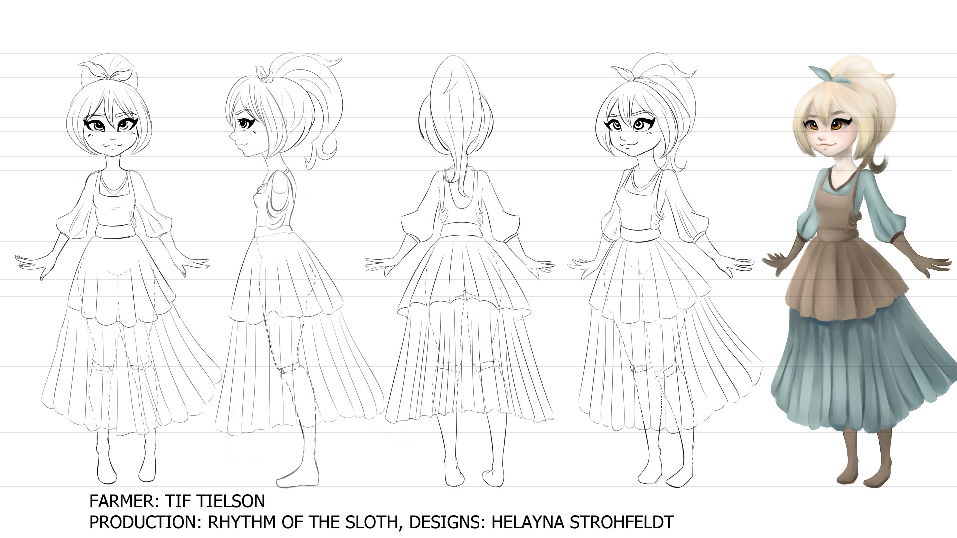 ArtStation - Rhythm of the Sloth - Concept Art Project