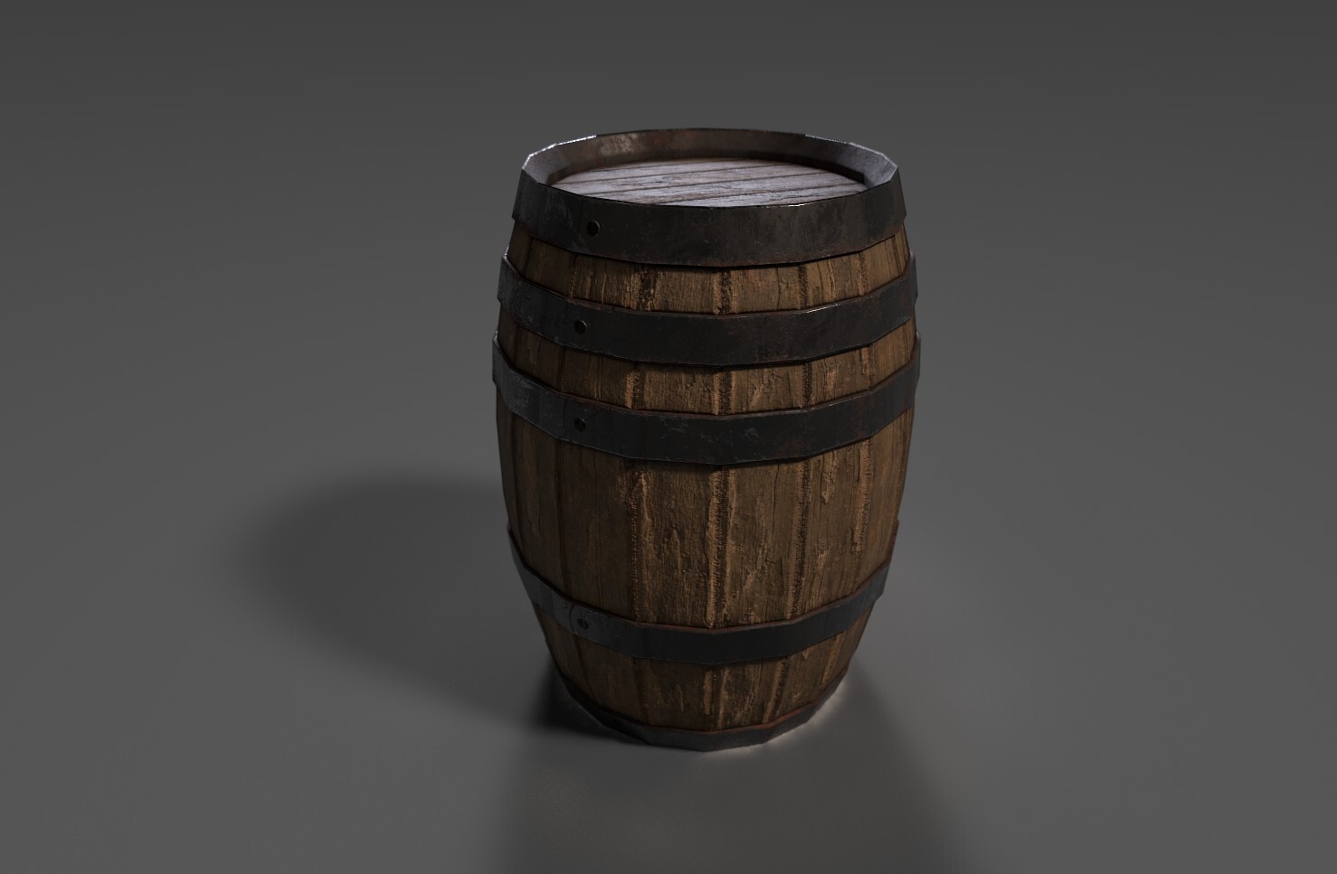 ArtStation - 1700s Realistic Barrel