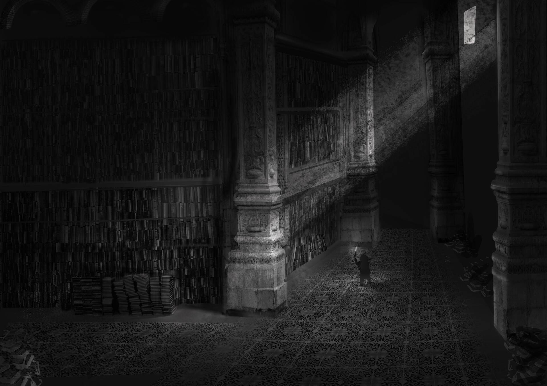 ArtStation - The Forgotten Library