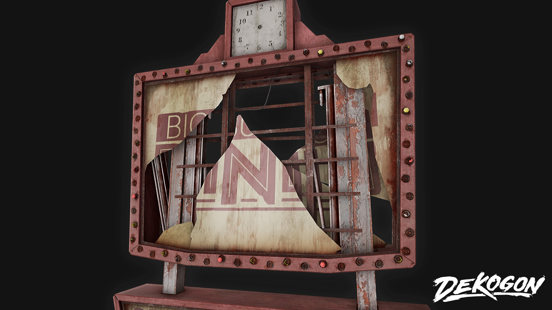 Hamish Ames l Environment Artist - Dekogon Abandoned Signs
