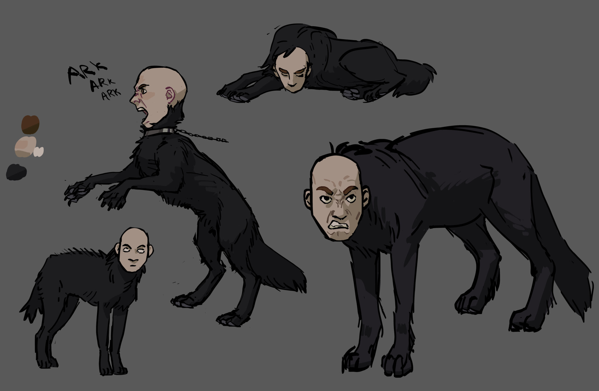 ArtStation - Chimera left overs