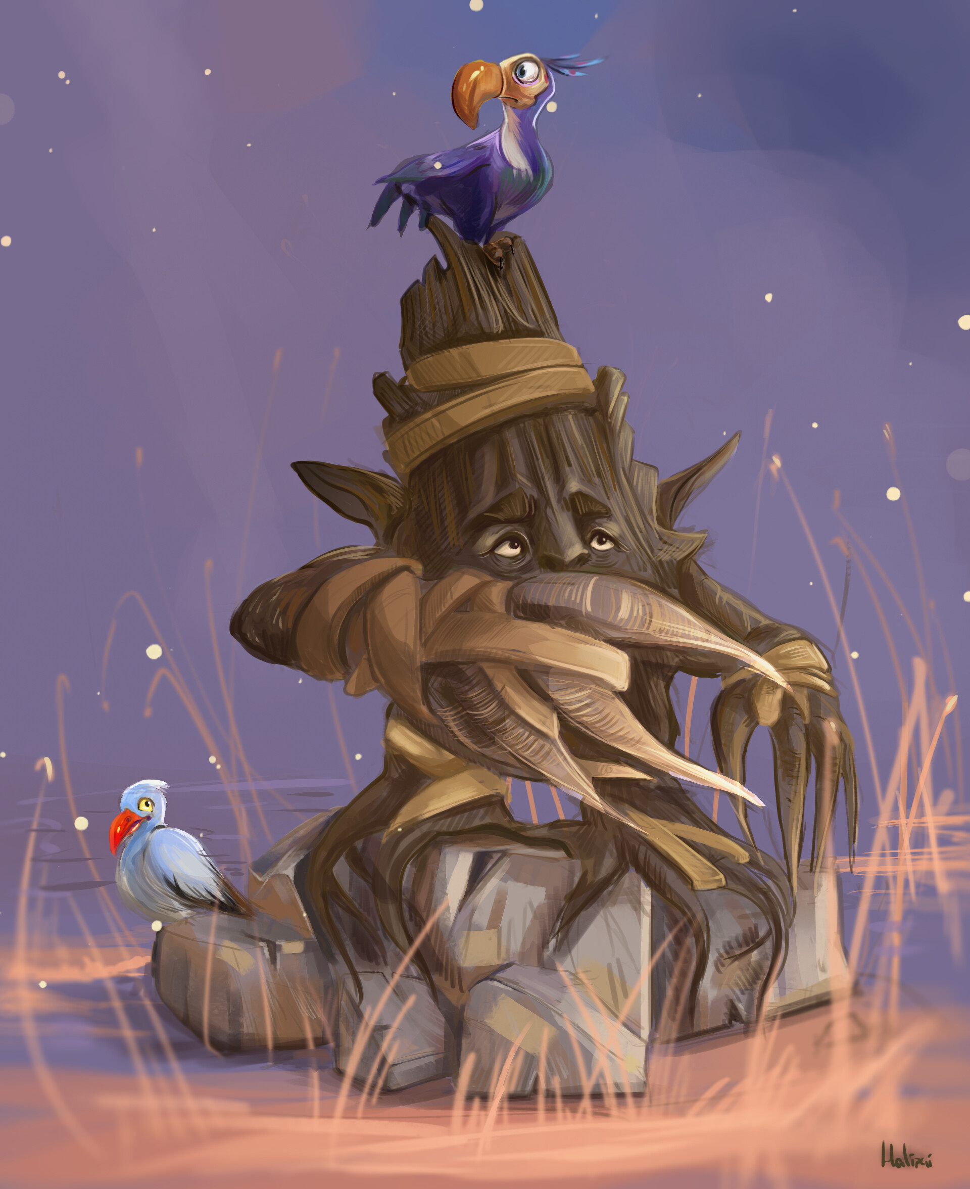 ArtStation - forest creature