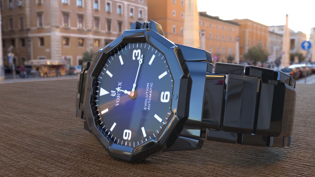 ArtStation - 3D Watch Modeling