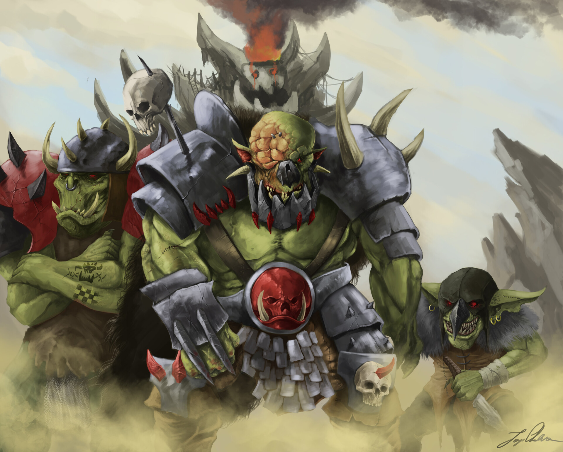 ArtStation - Ere comes da Boss