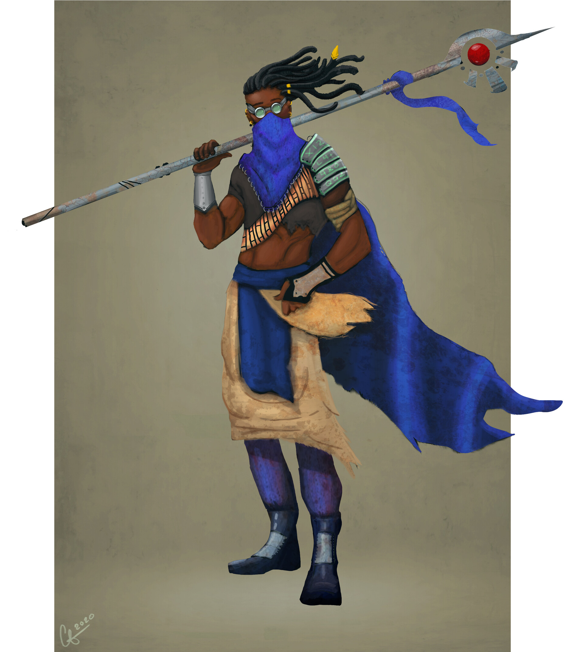 ArtStation - Post Apocalyptic Wizard