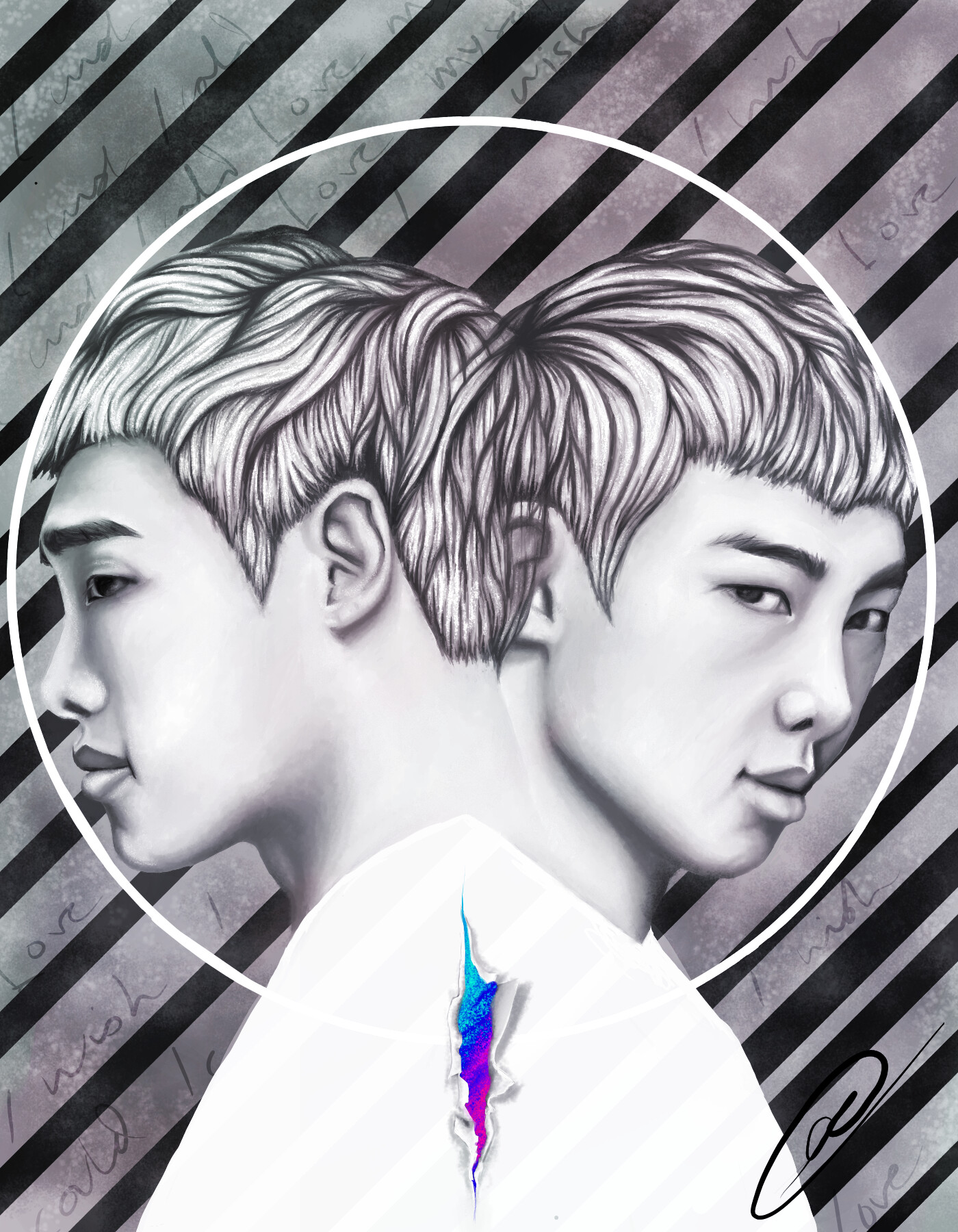 ArtStation - RM - Reflection digital painting