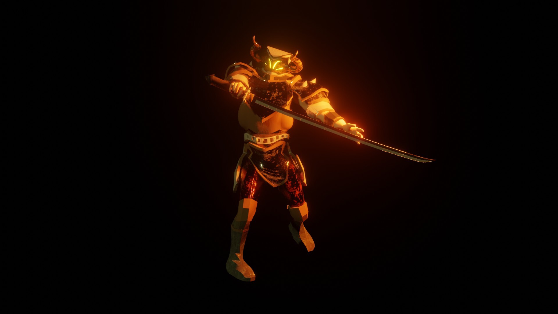 ArtStation - Horned Warrior