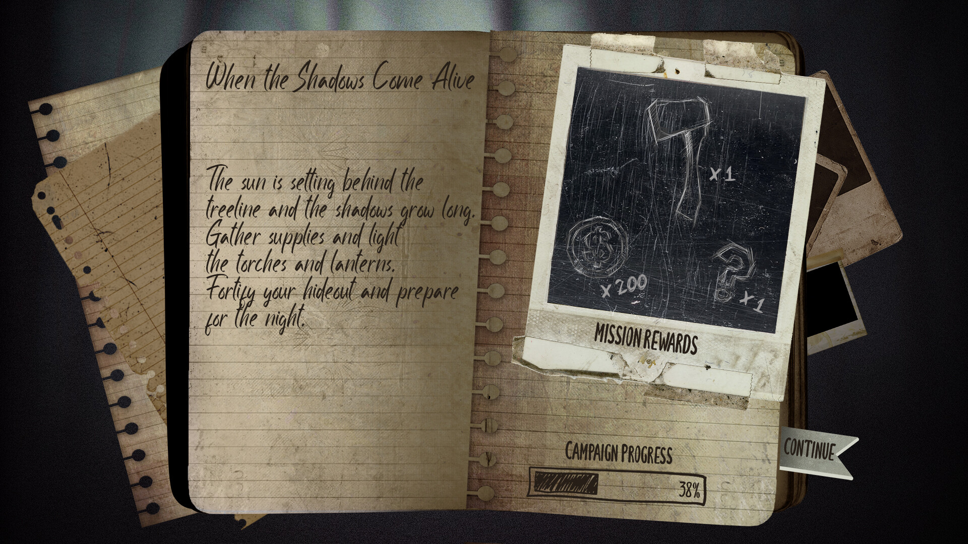 ArtStation - Horror game UI