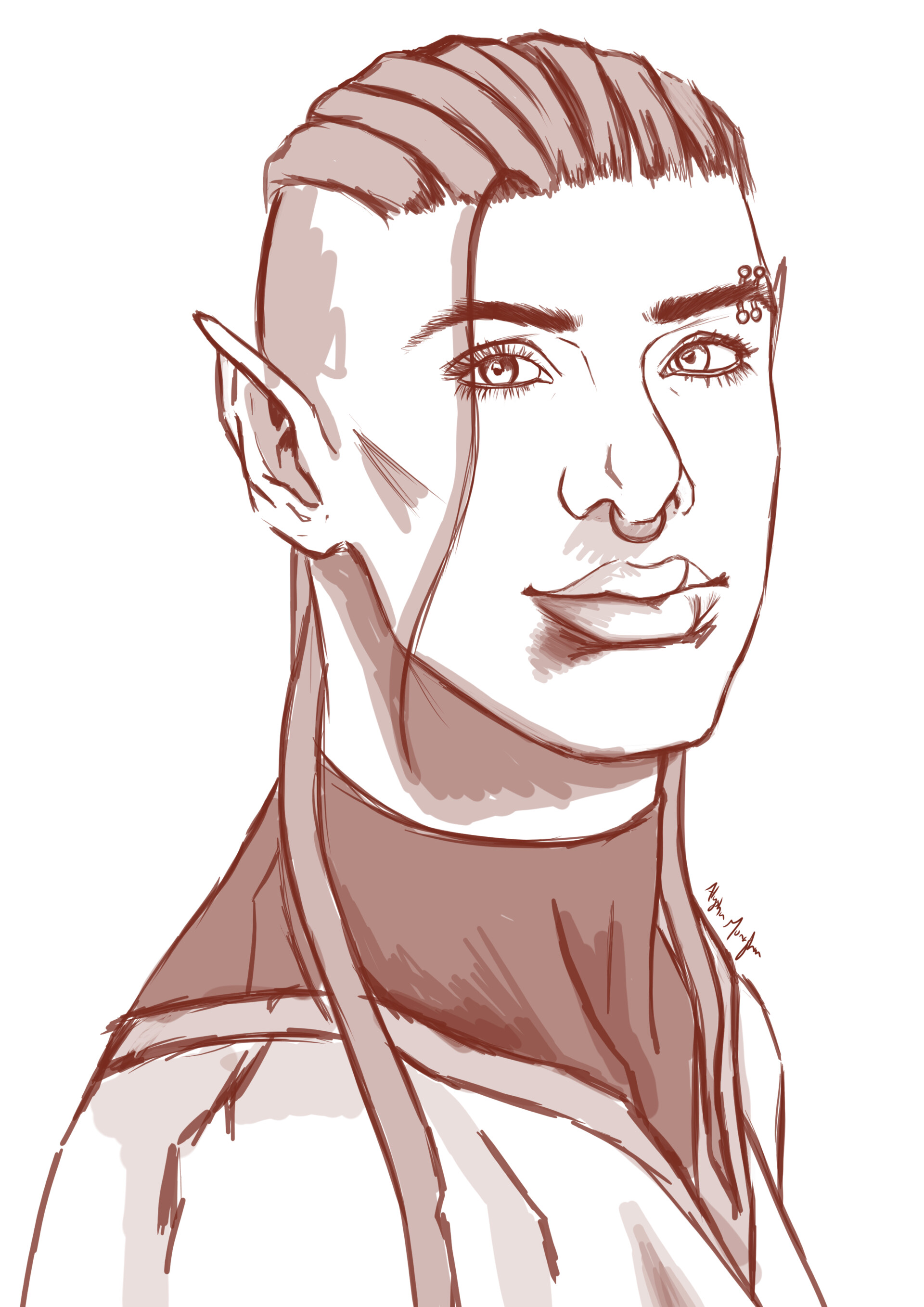 Alysha Monaghan - The Smiling Drow