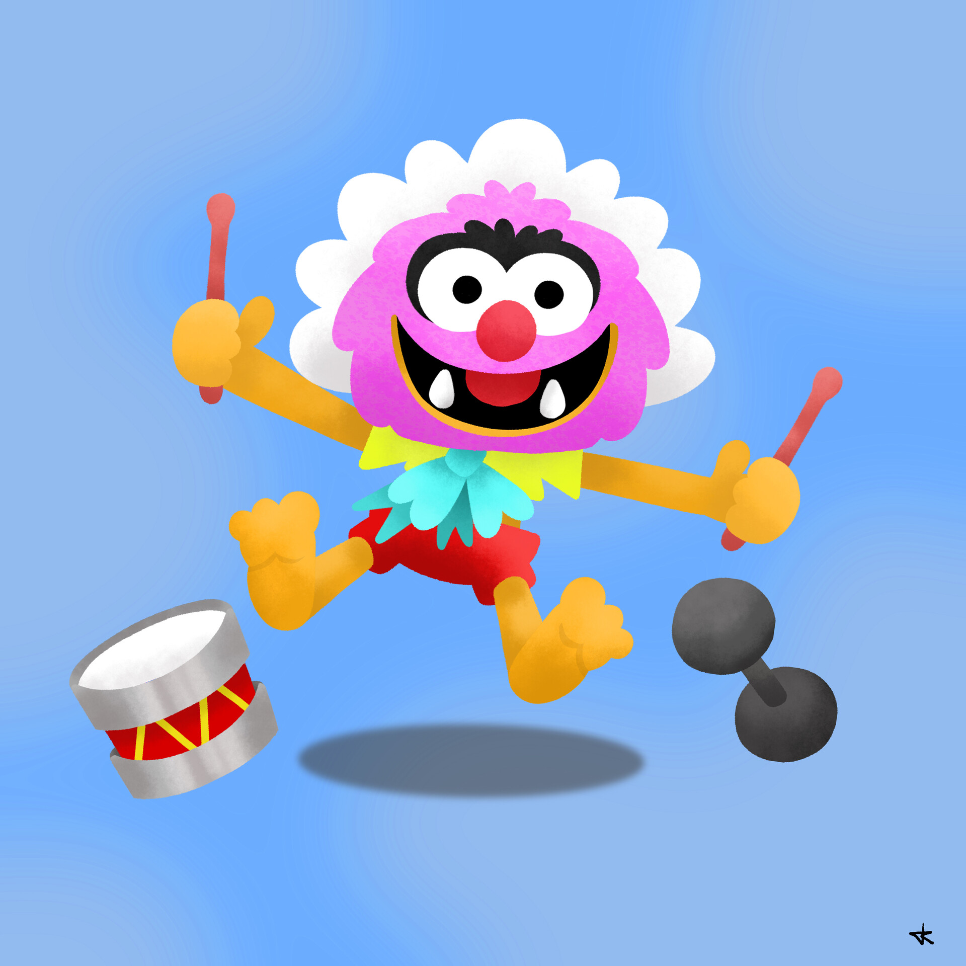 Jerry Regan - Personal Work - Tee Public Design - Muppet Babies