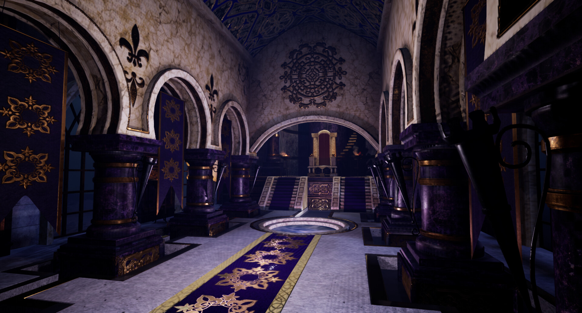 ArtStation - Royal Palace Game Environment/Level Design