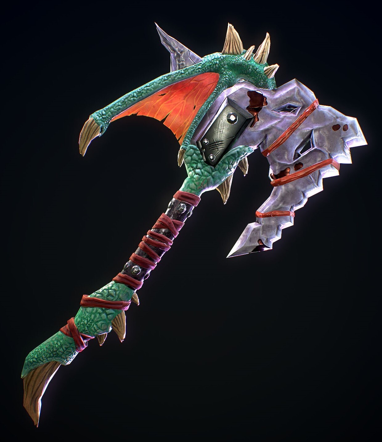 ArtStation - Dragon hunter's Axe