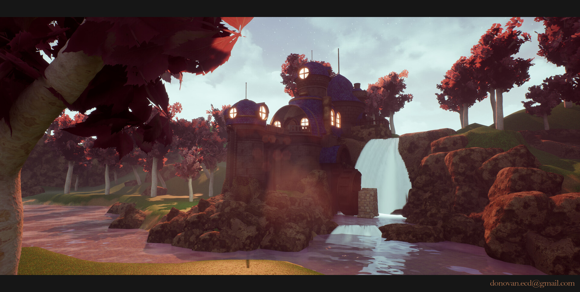 ArtStation - Fantasy Cottage