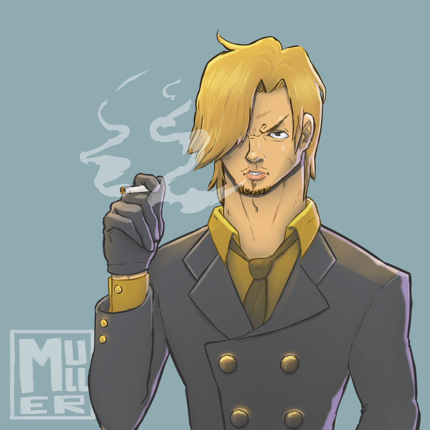 ArtStation - Black Leg Sanji