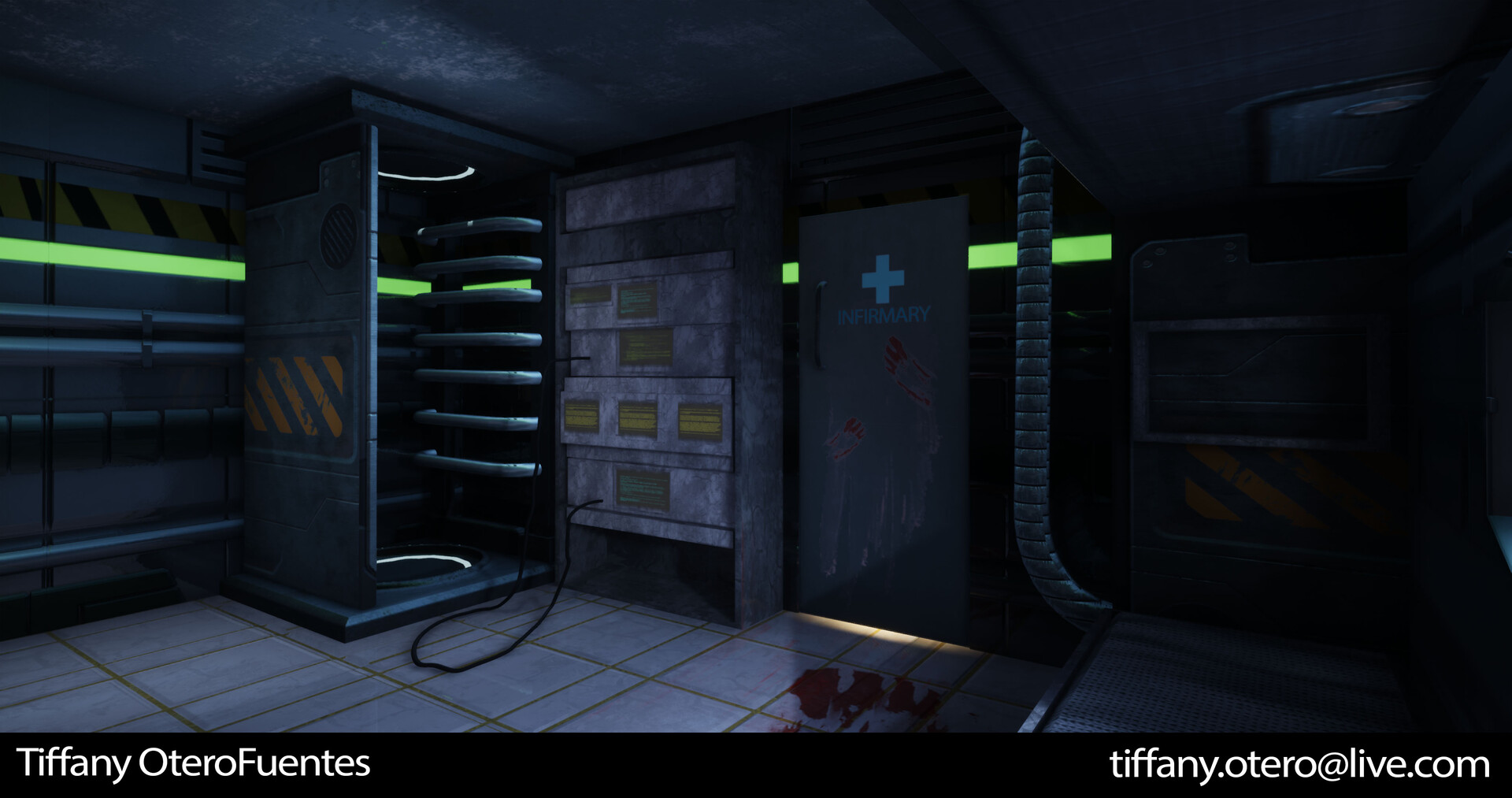 ArtStation - Sci-Fi Infirmary