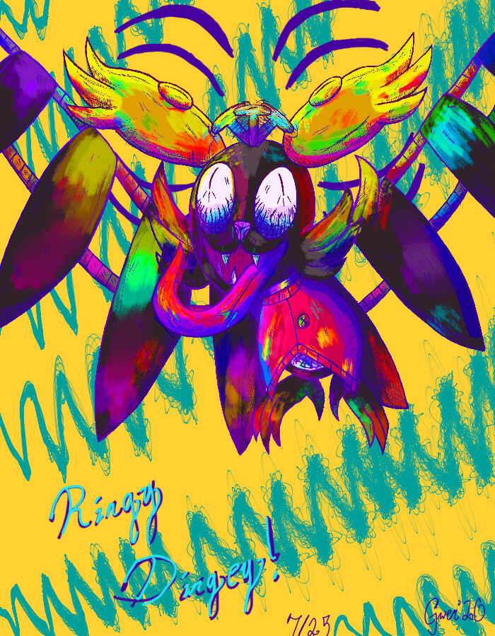 ArtStation - Old Sparky drawing