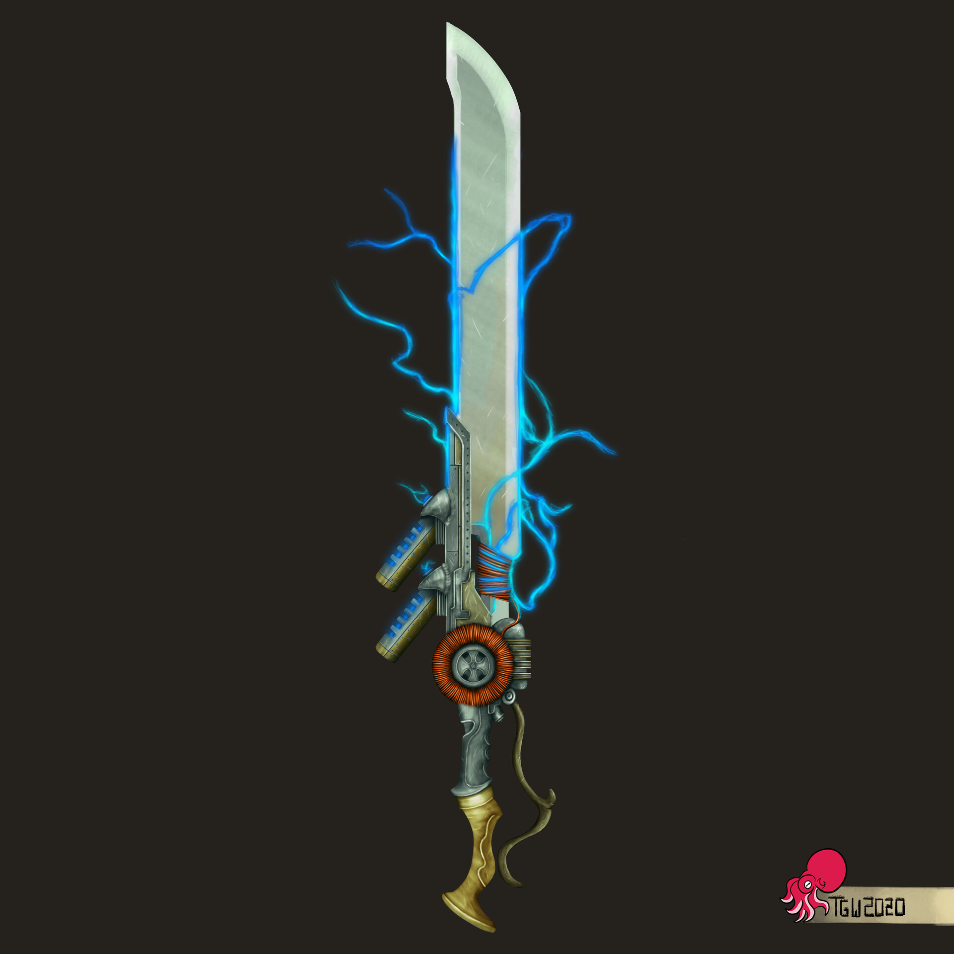 ArtStation - Swordtember 2020 | Day 13 Electric