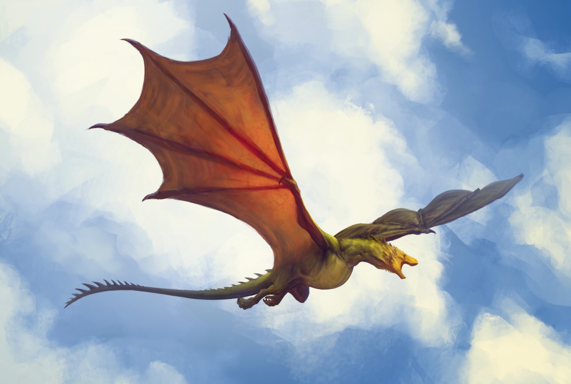 Dragon Flying