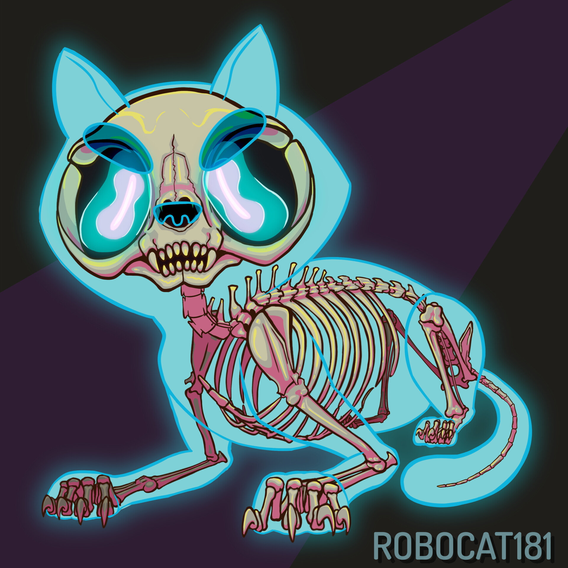 ArtStation - Spooky Kitty