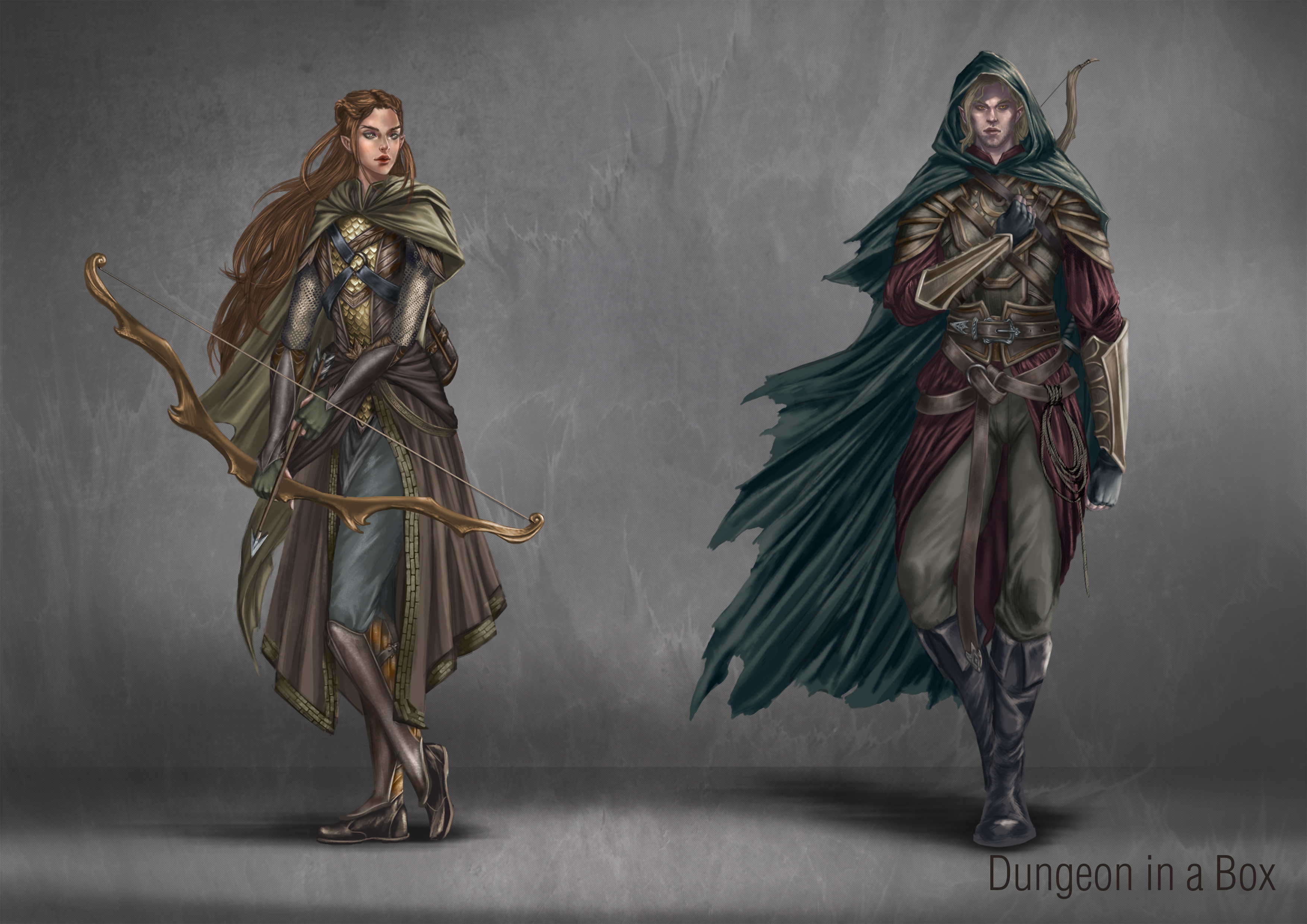 Male Half Elf Ranger