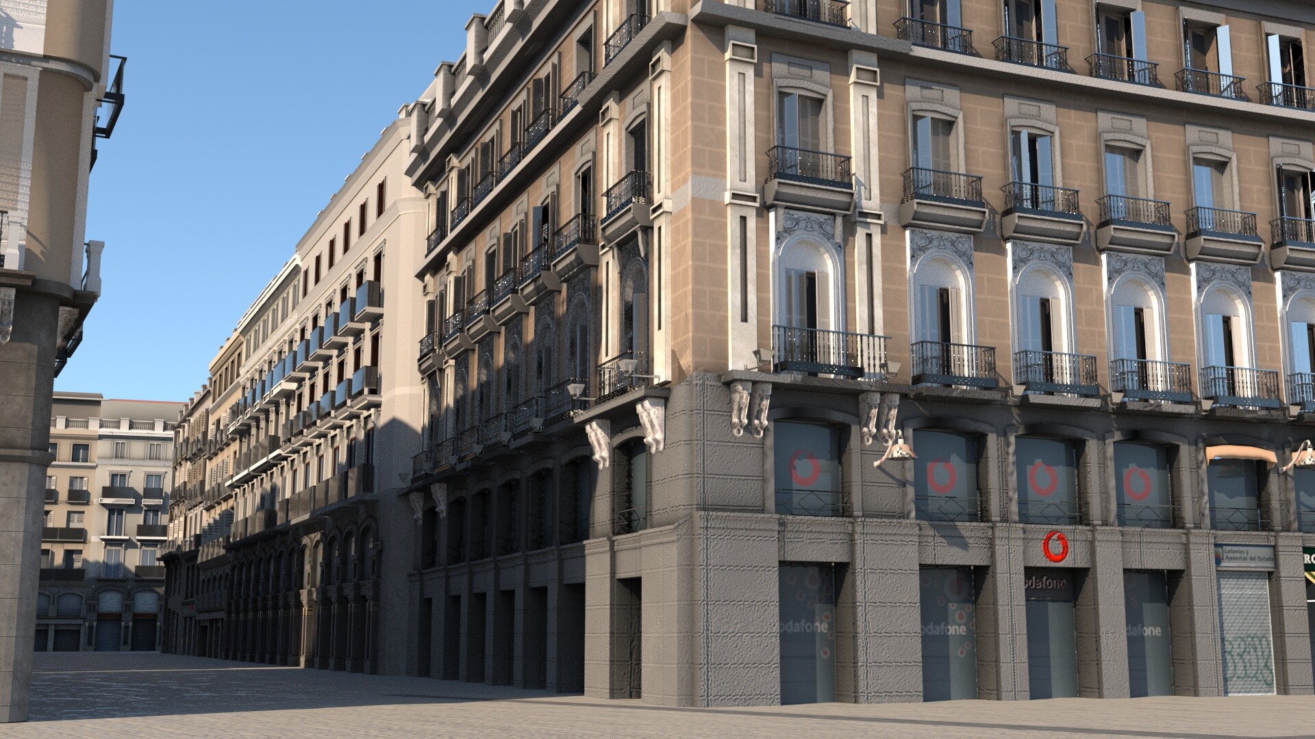 ArtStation - Edificios de Madrid