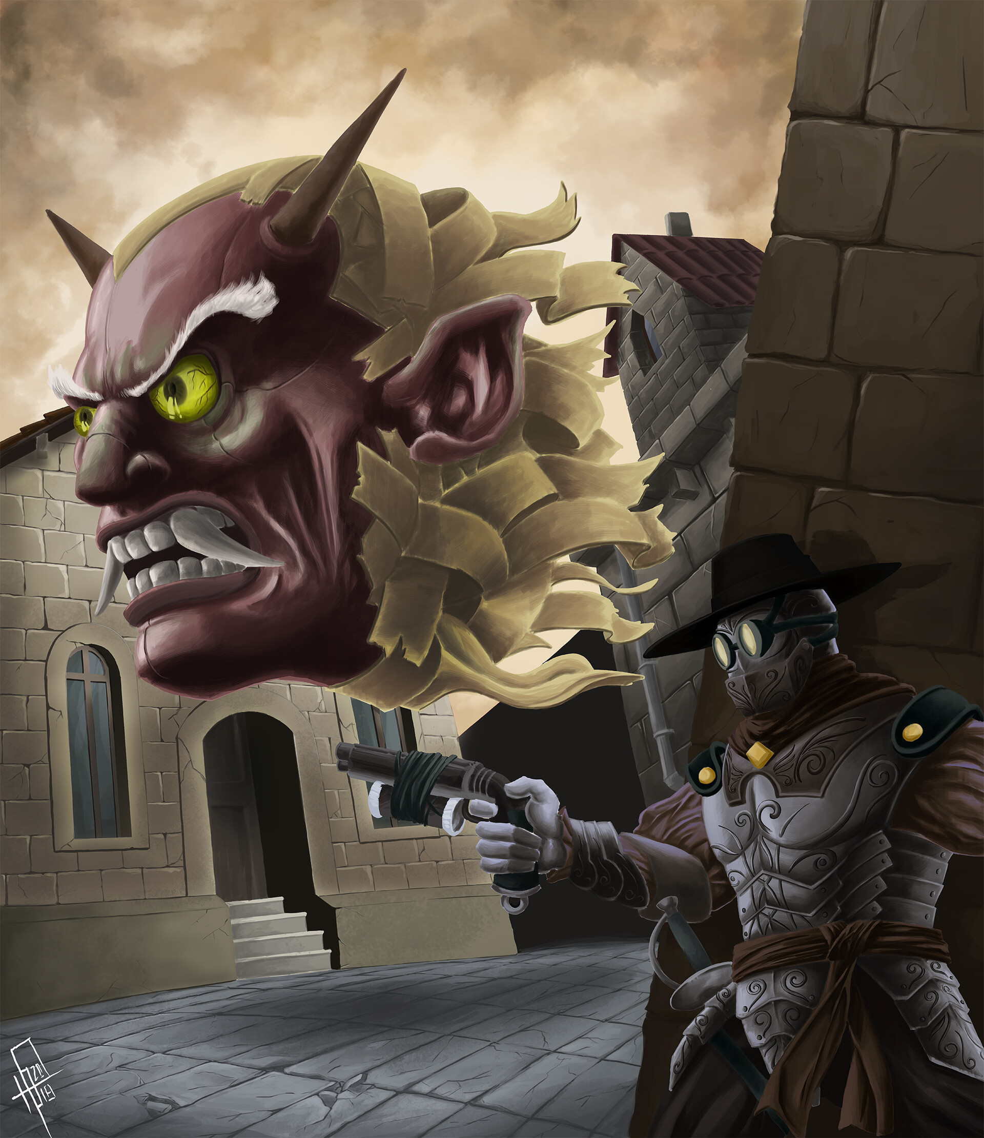 ArtStation - DEAMON HUNTER