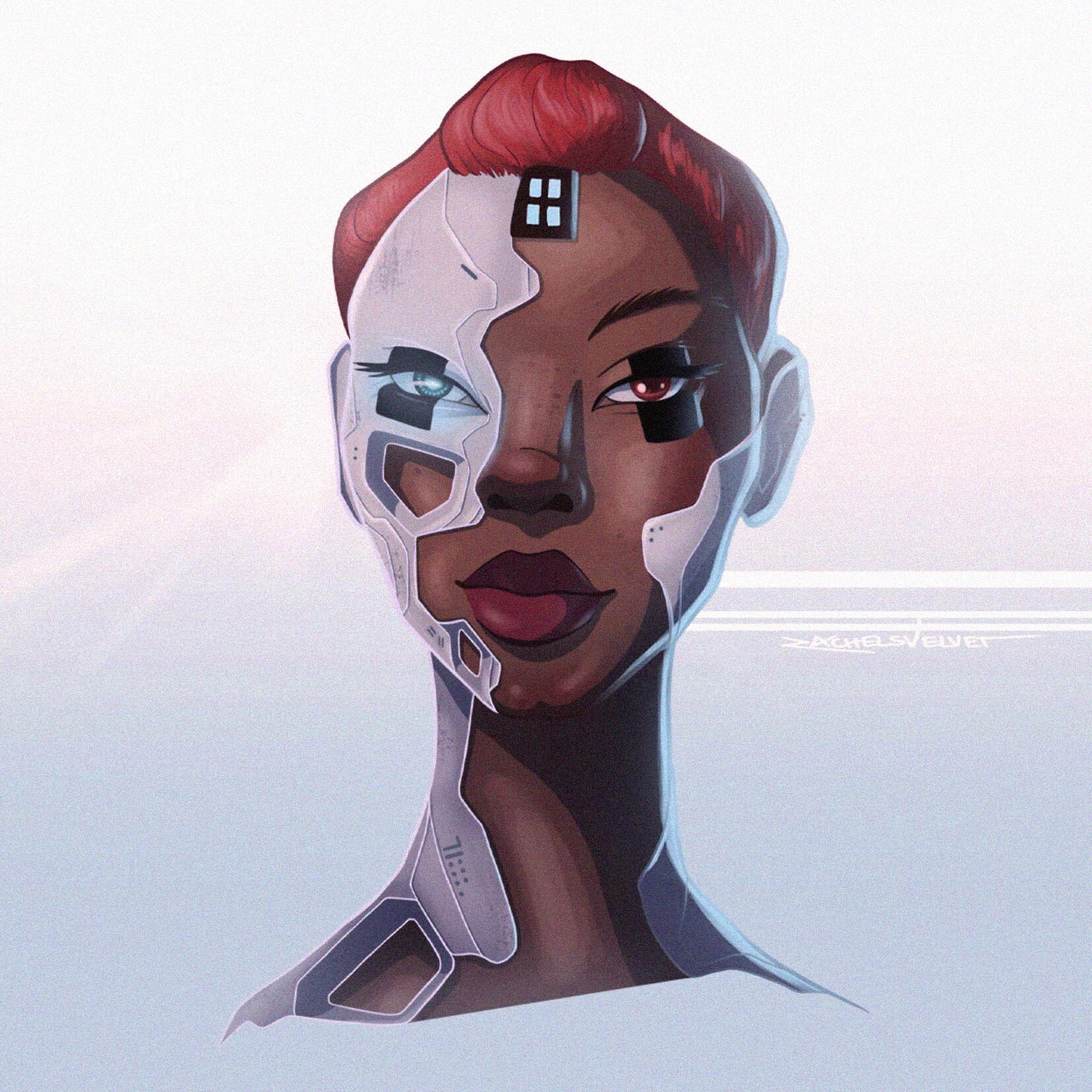 ArtStation - Space Opera Portrait Female