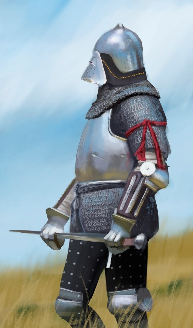 ArtStation - Medieval Soldier Study