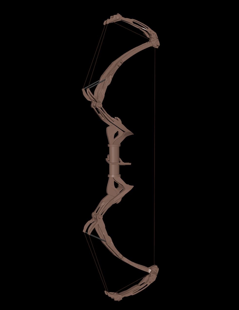 Jakob Jonathan Schwarz - Shadow Sharpshot Bow, 3D Model Fanart