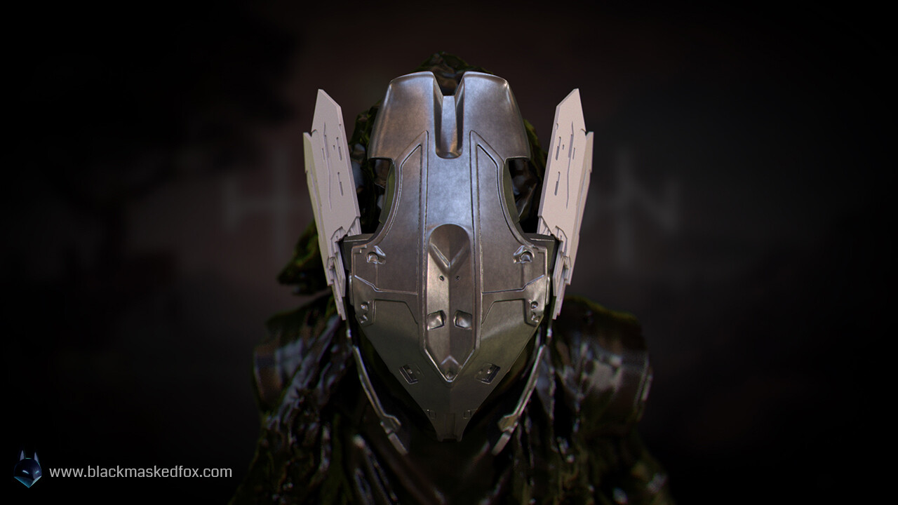 Jakob Jonathan Schwarz - Shadow Stalwart Headpiece, 3D Model Fanart