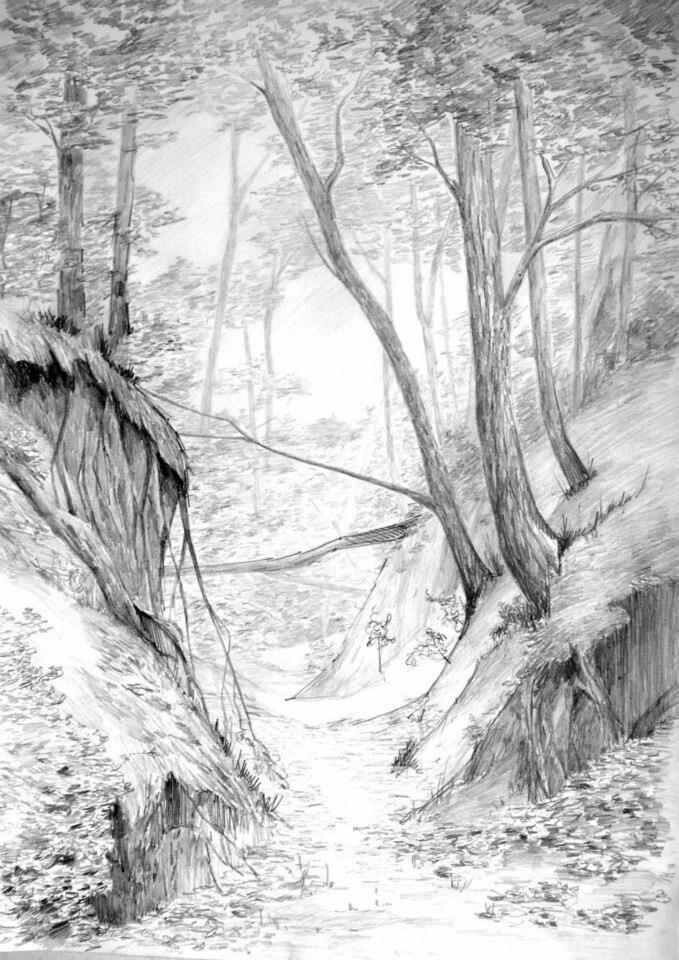 ArtStation - The ravine.