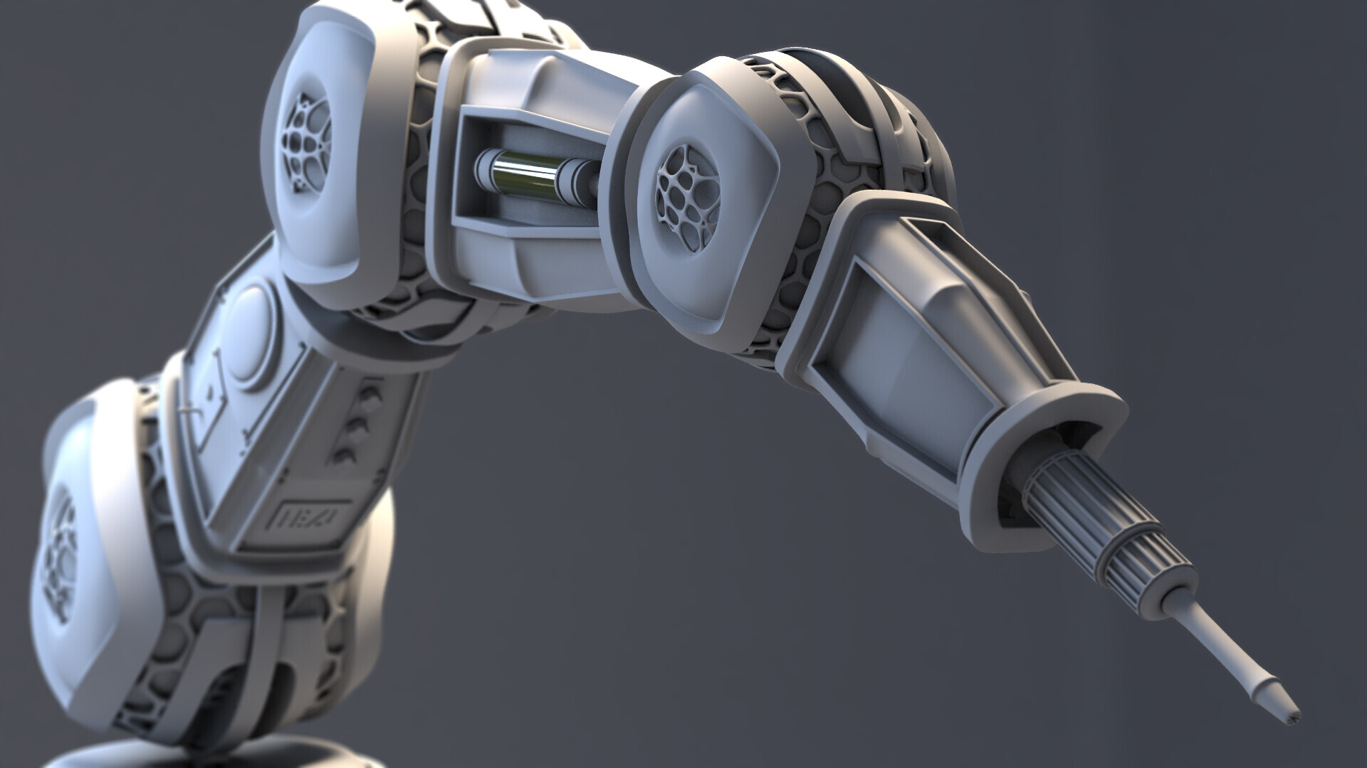 ArtStation - Robotic Arm
