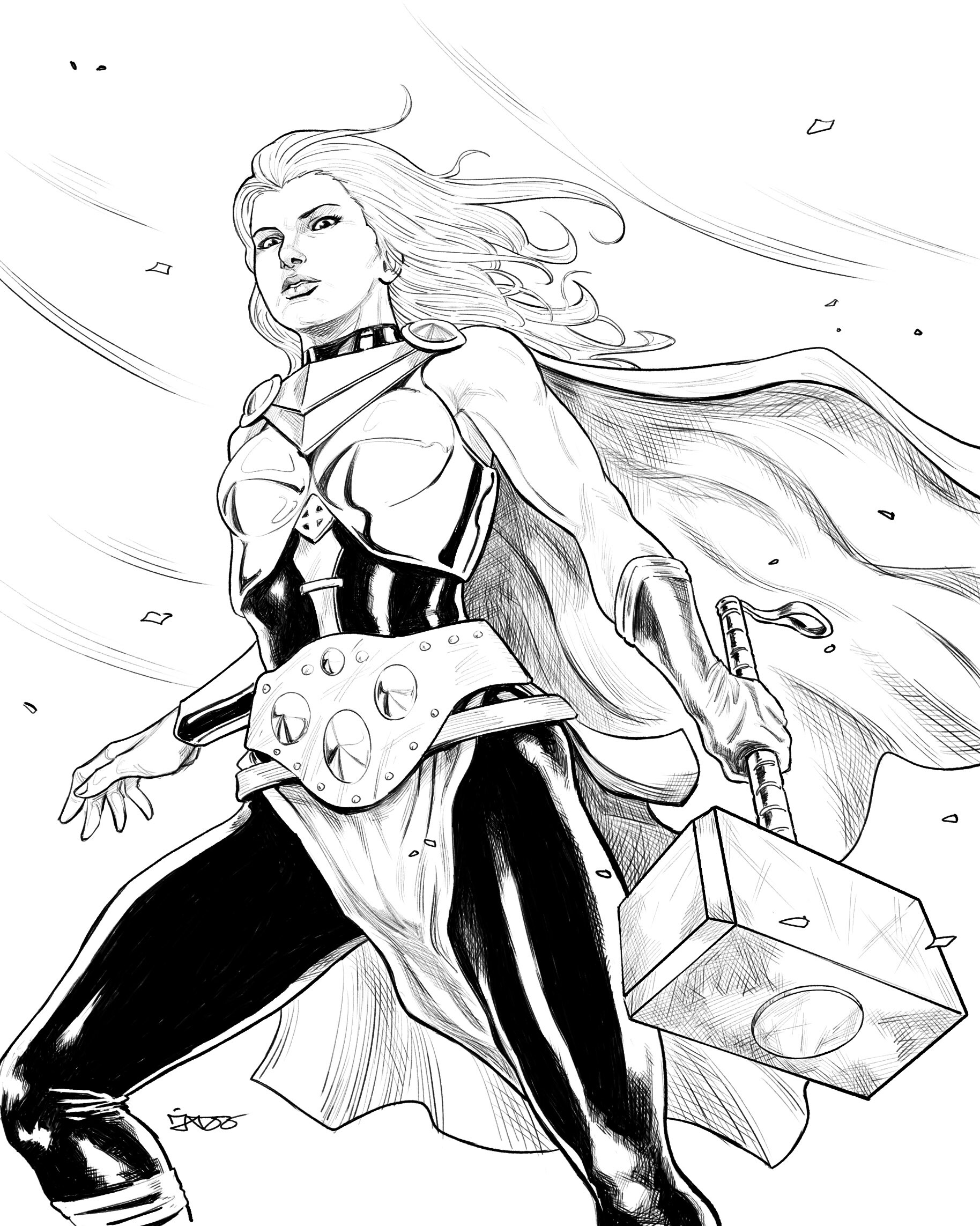 ArtStation - Jane Foster and Laura Kinney