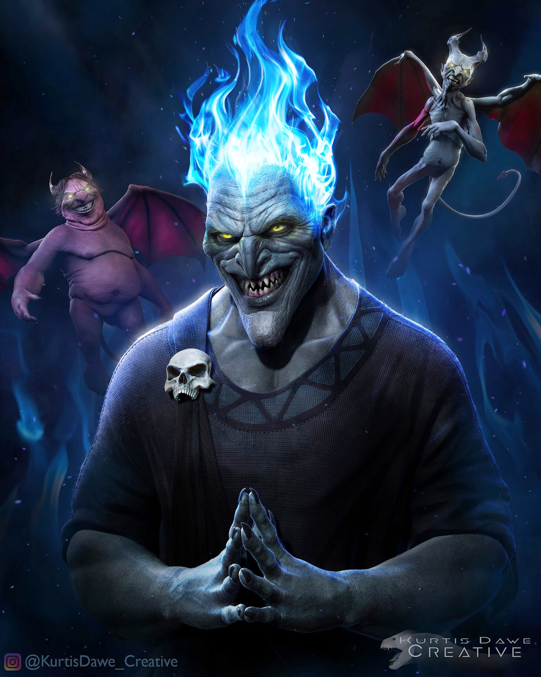 ArtStation - Hades, Pain and Panic