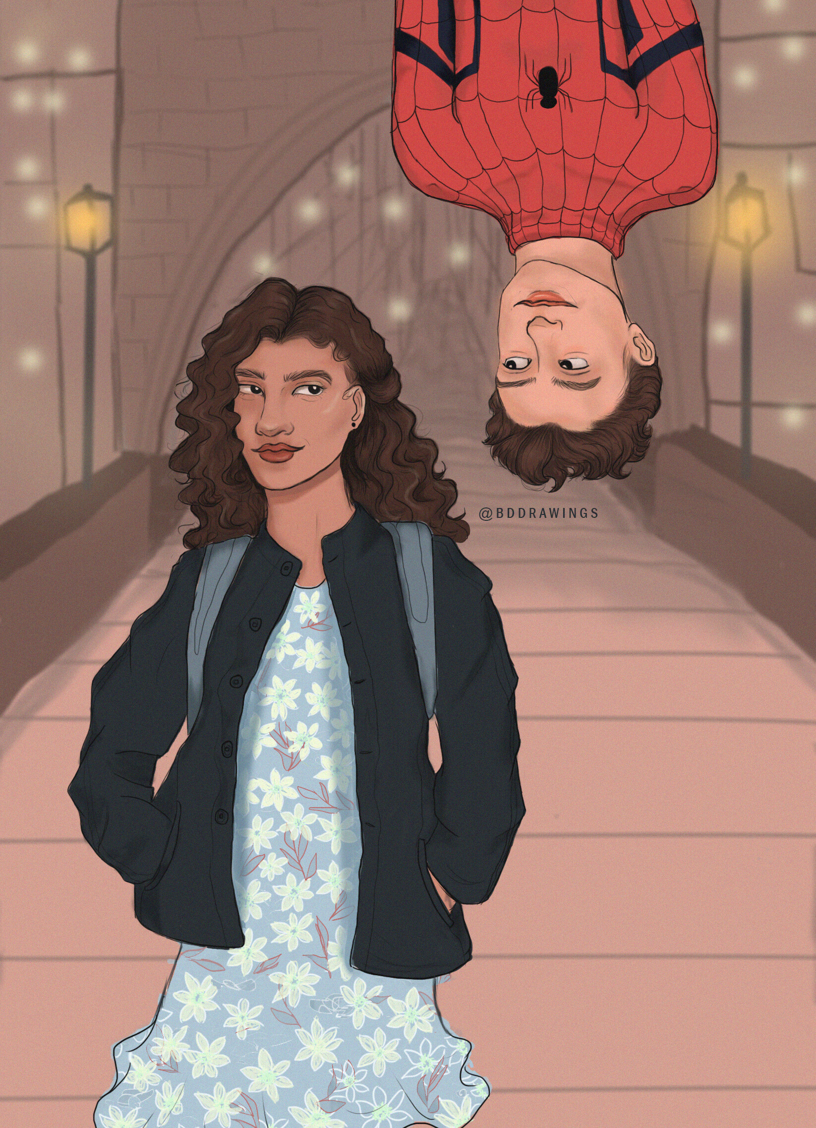 ArtStation - MJ and Peter Parker