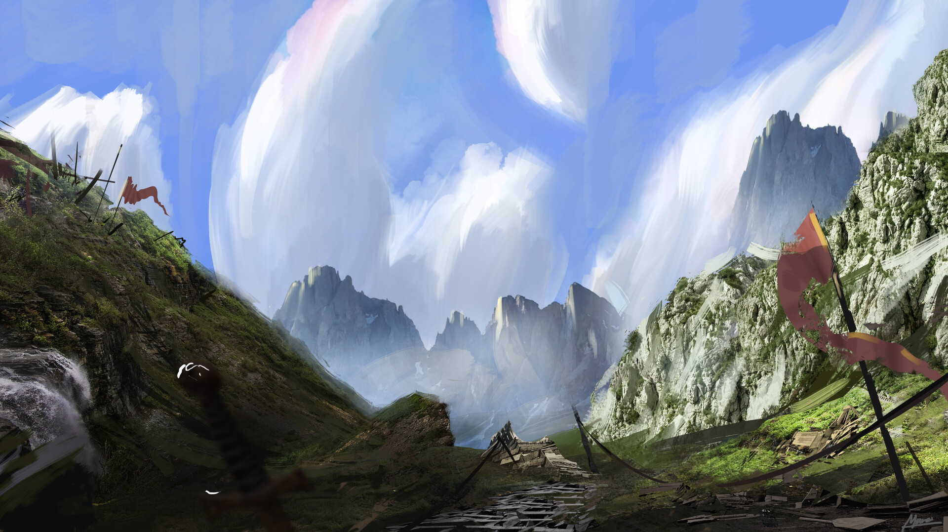 ArtStation - The Crag of Wailing