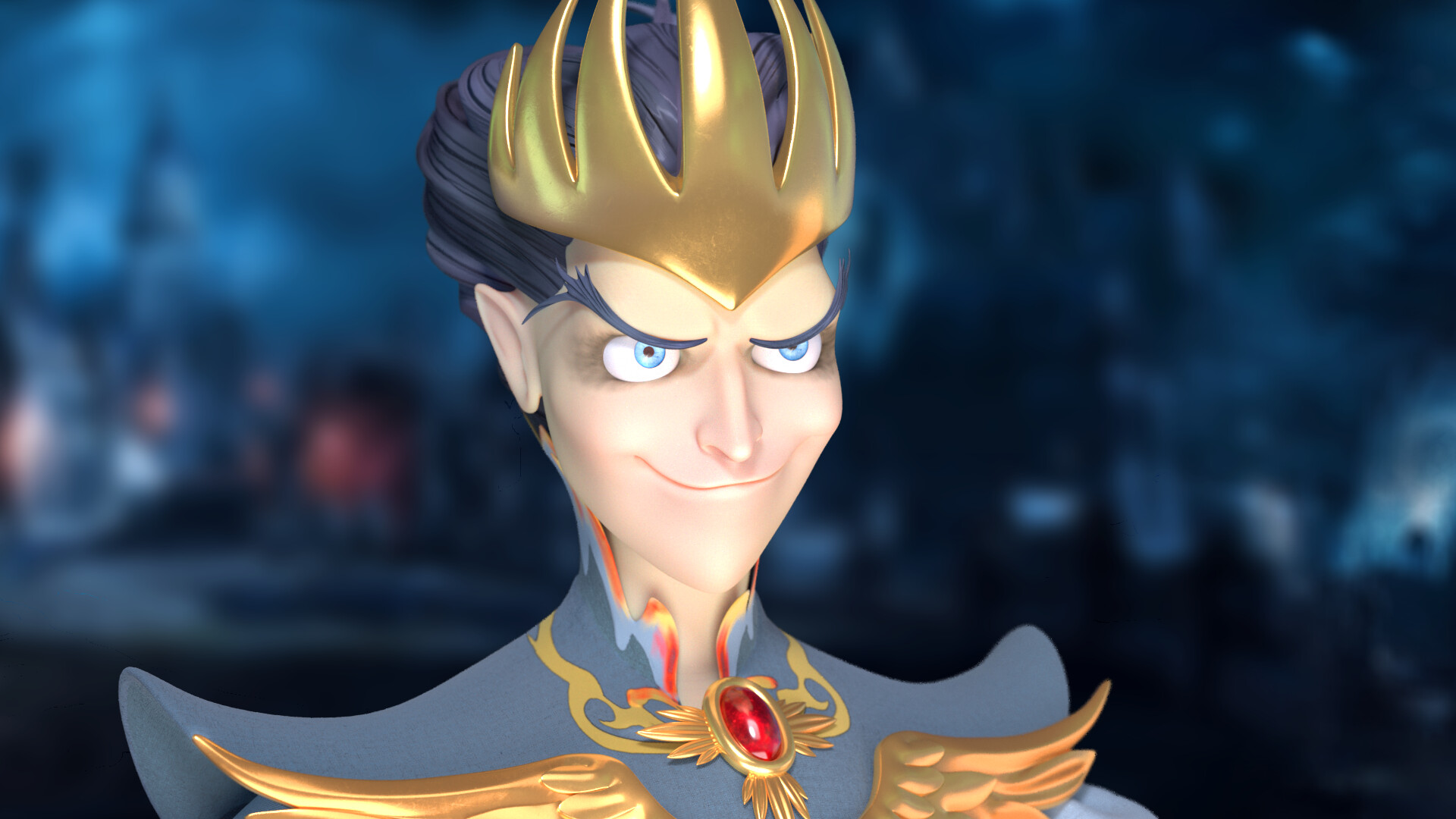 ArtStation - Villain King Tragimort