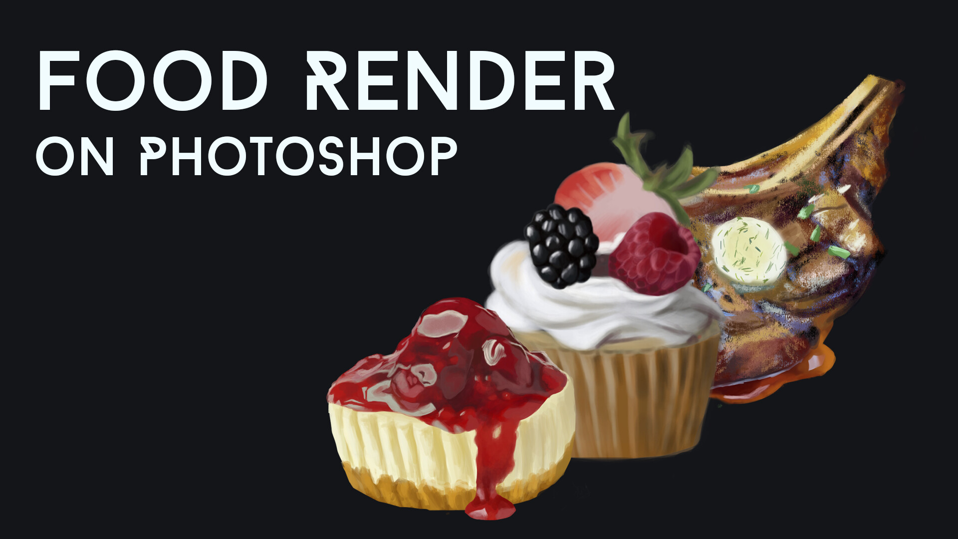 ArtStation - Food Render