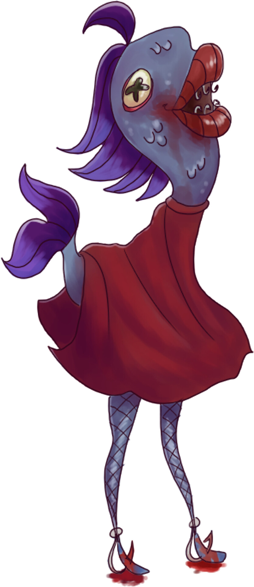 ArtStation - Fish woman