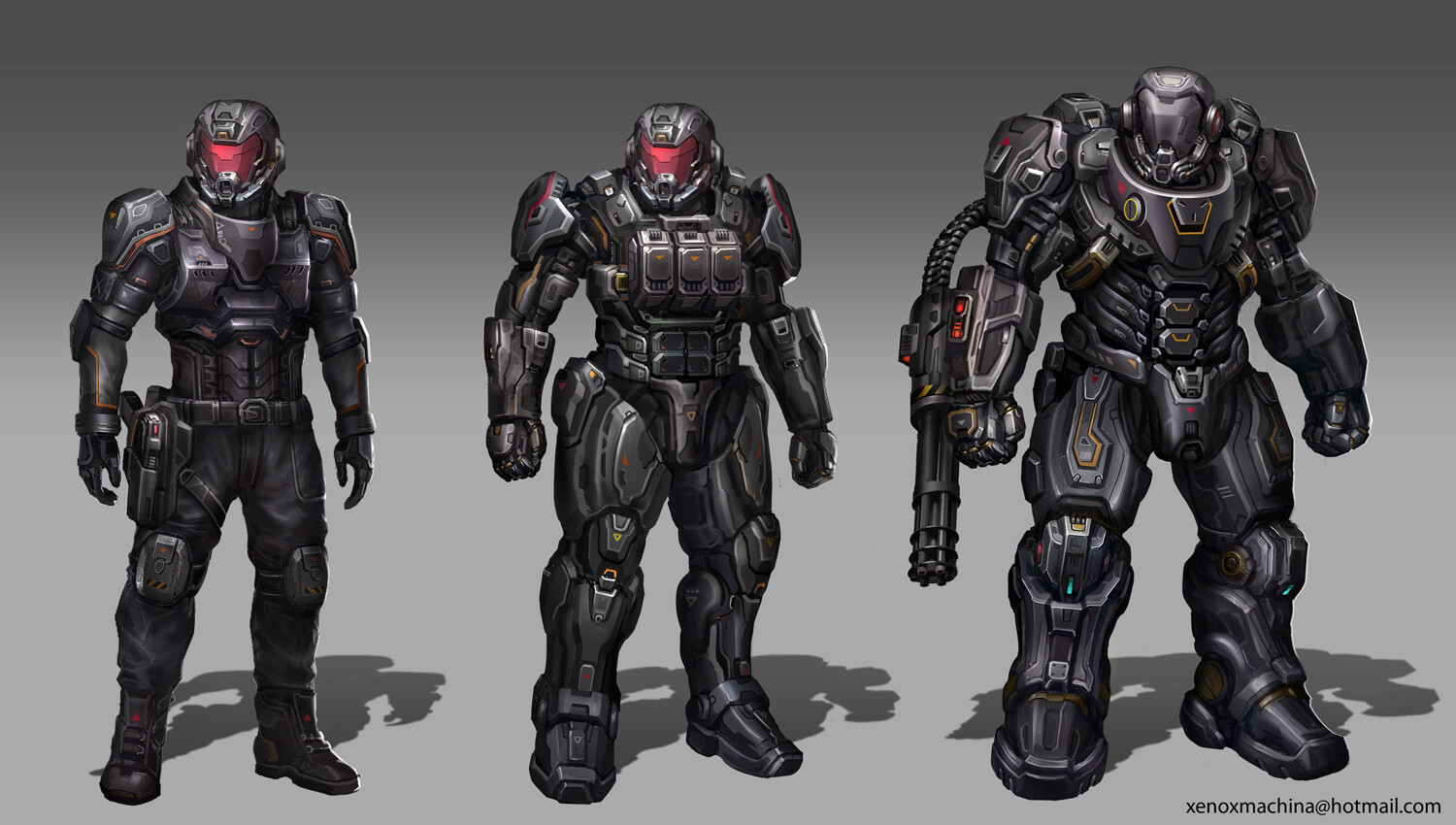 Sci Fi Alien Armor