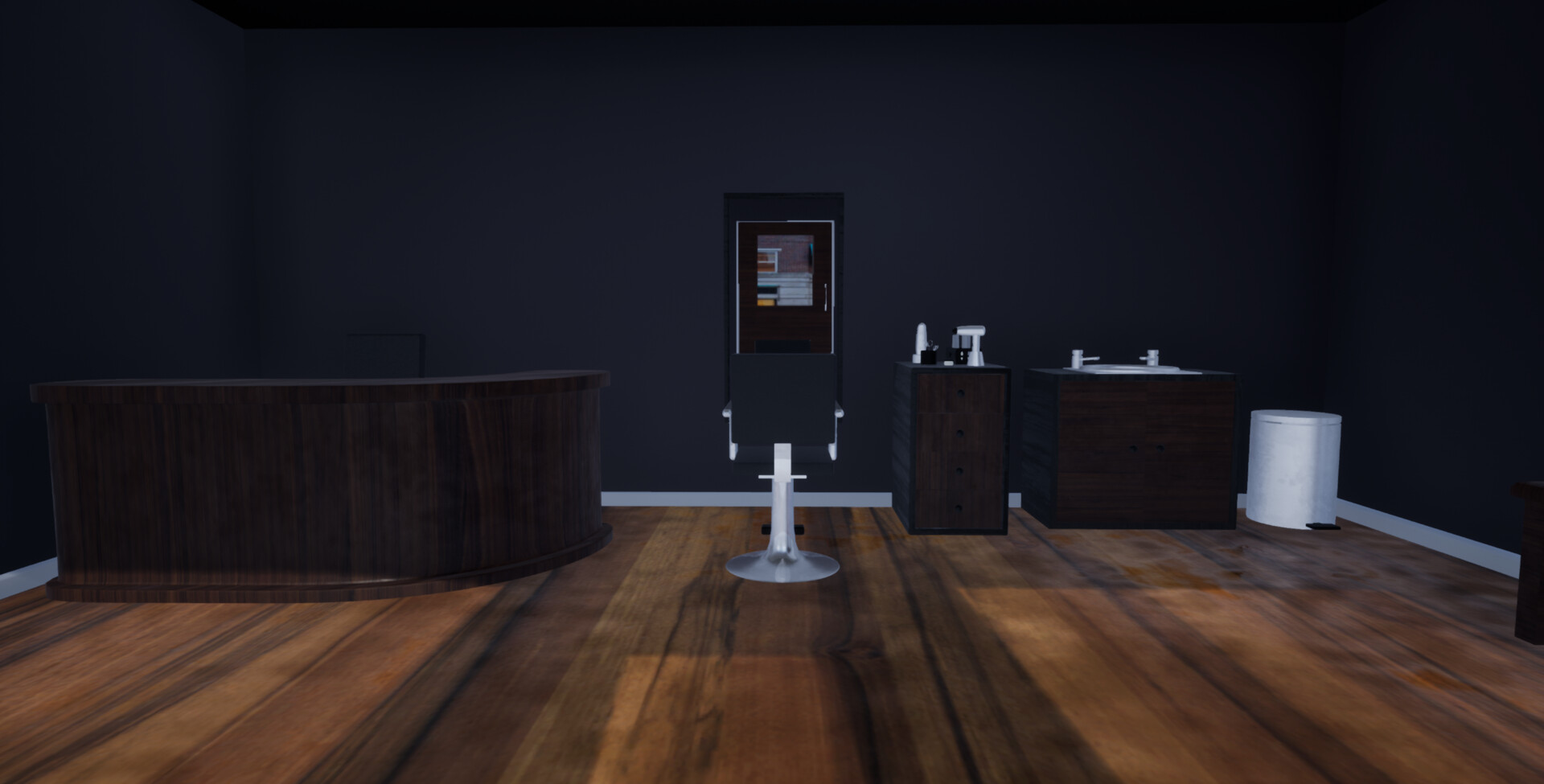 Thomas Hopkinson - Hairdressers Scene