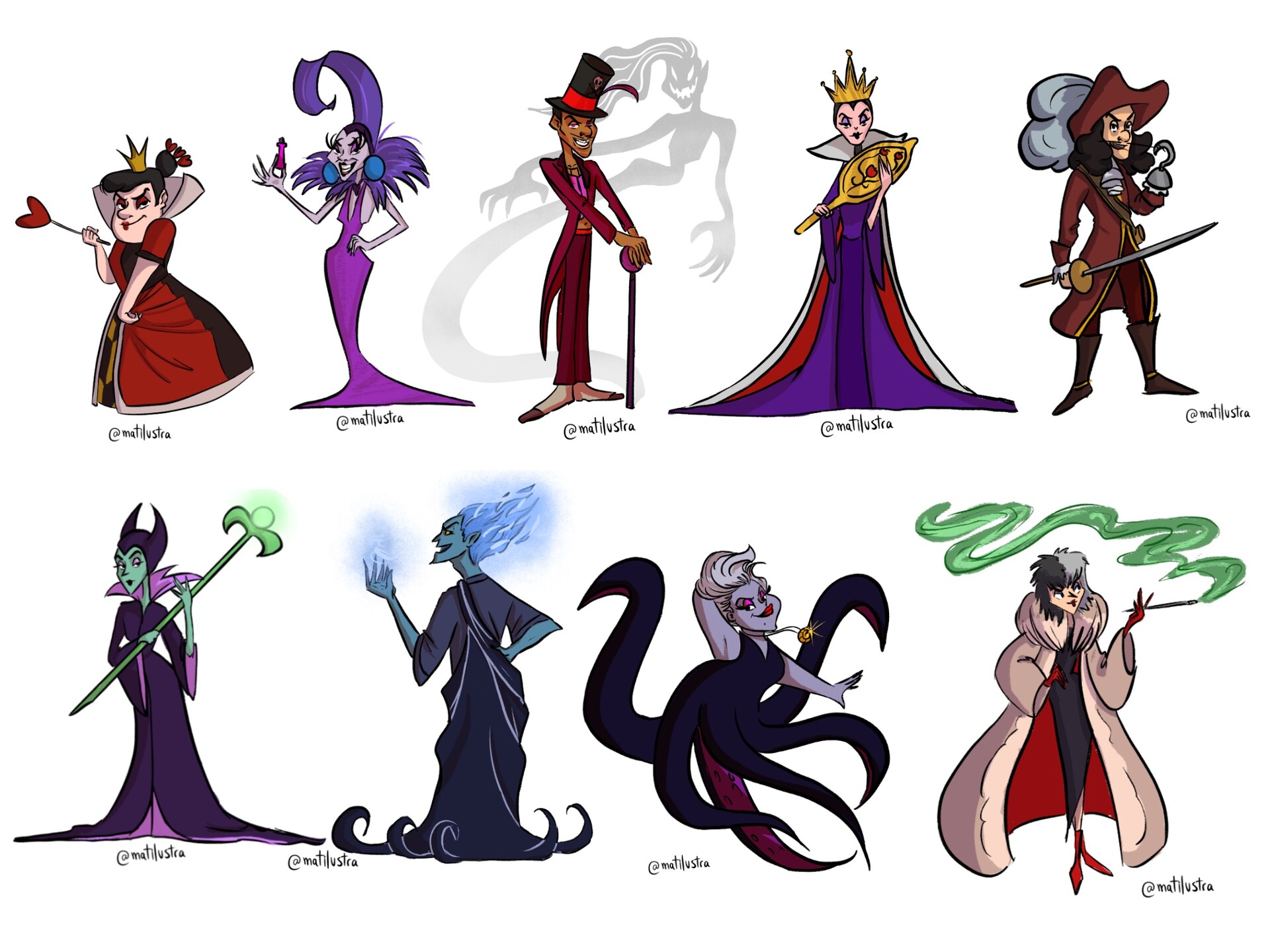 ArtStation - Disney villains